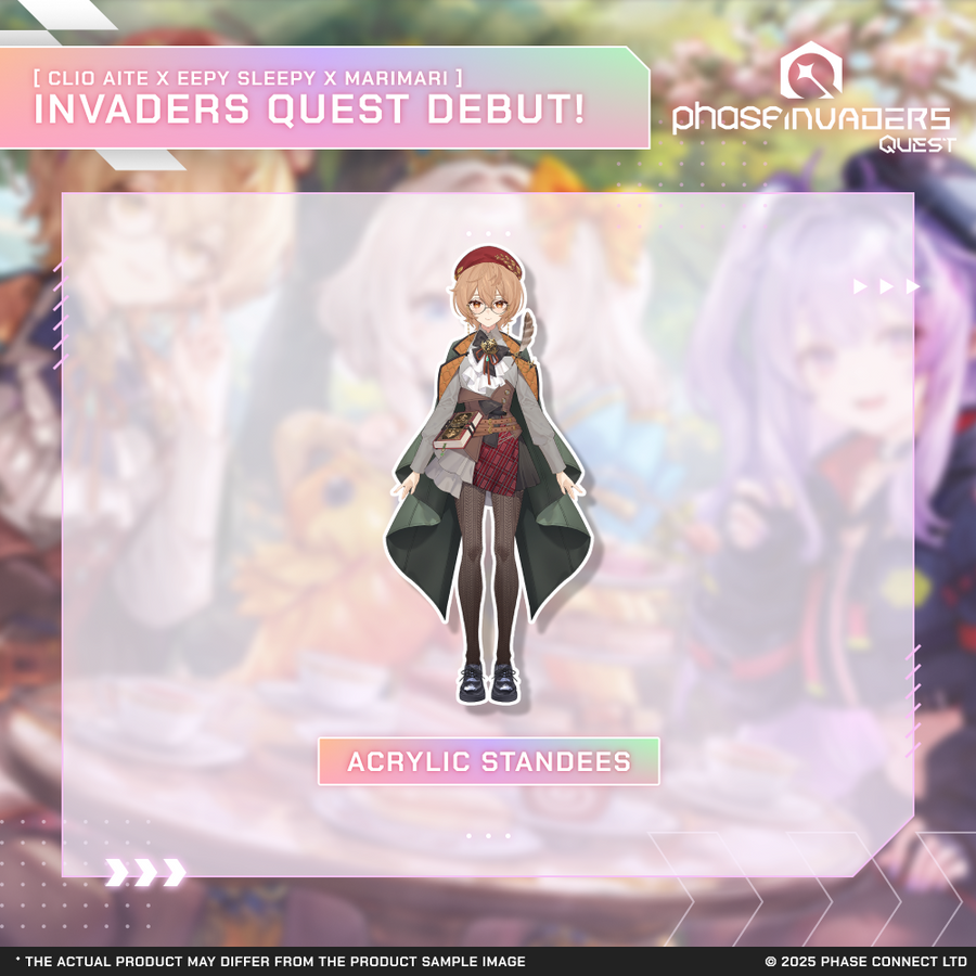 Phase Invaders Quest - Clio Aite 『クリオ・アイテ』Official Model Standee ...