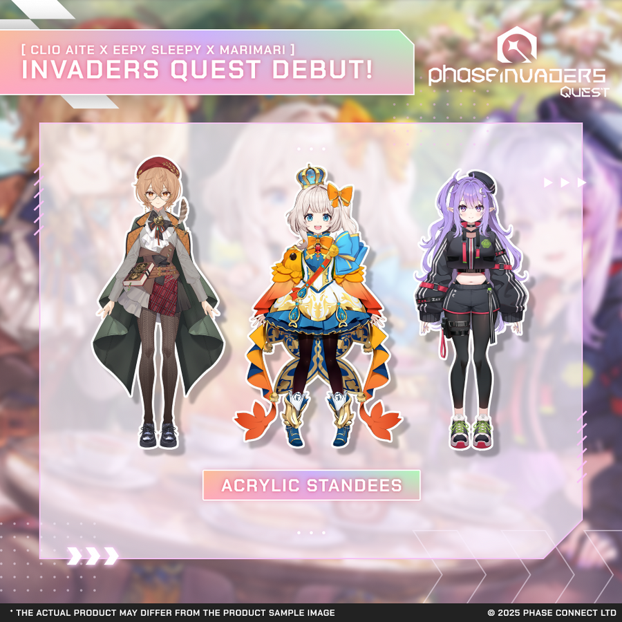 Phase Invaders Quest - Official Model Standee Bundle – Phase Connect Store